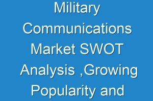 Military Communications Market SWOT Analysis ,Growing Popularity and ...